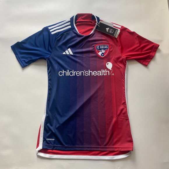 Shirts & Tops | Mens Adidas Fc Dallas Ngt Blueblaredwhite Color | Poshmark